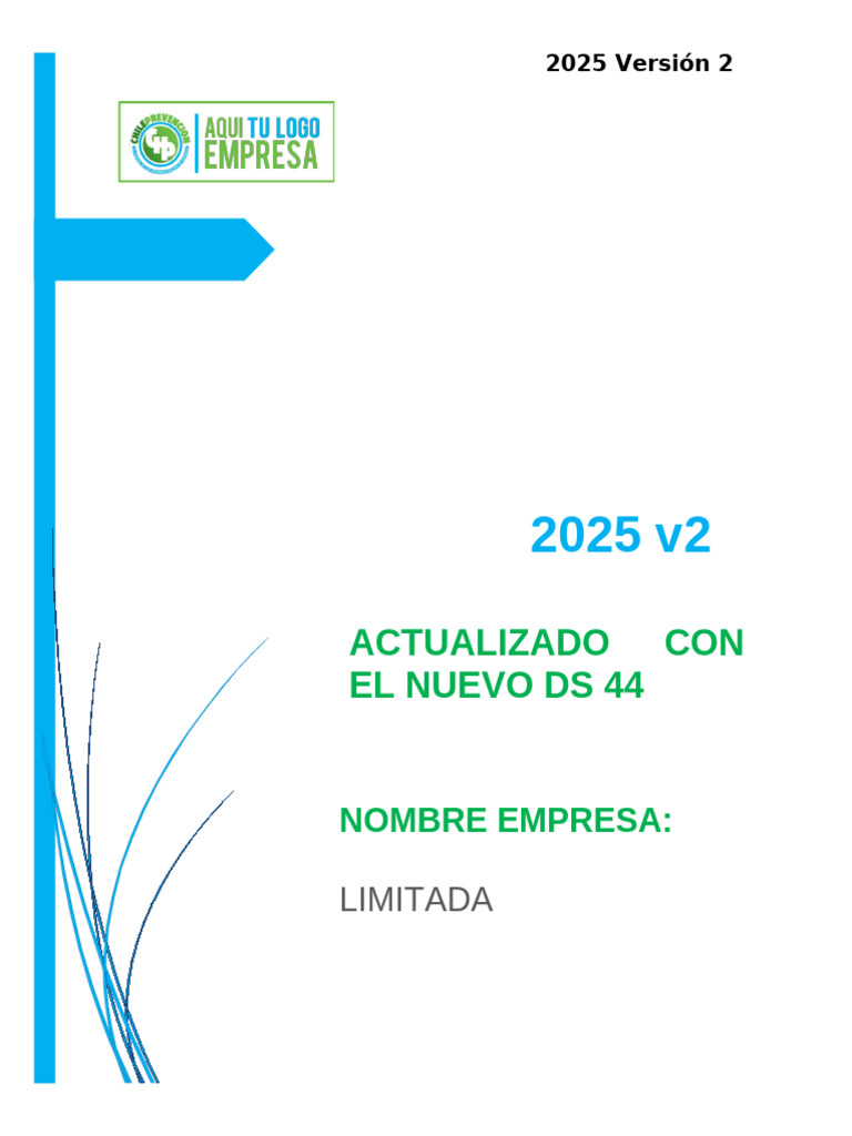 NUEVO REGLAMENTO INTERNO DS 44 RIOHS 2025 v2 | PDF | Tiempo de trabajo | Derecho laboral