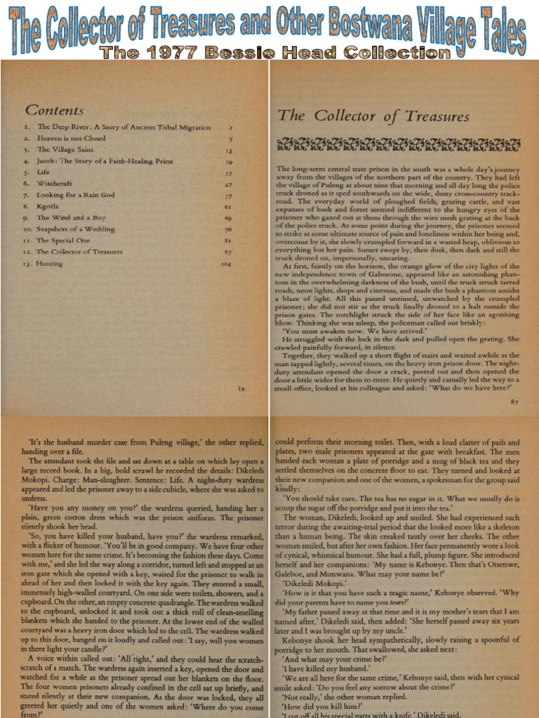 The Collector of Treasures | PDF