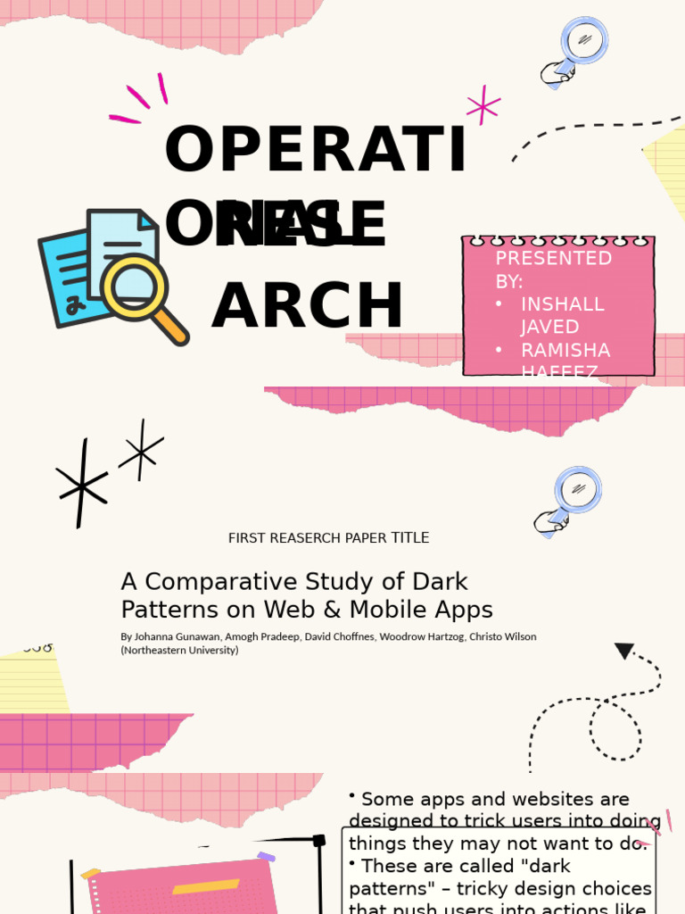 Research Paper Presentation | PDF | Usability | Mobile App