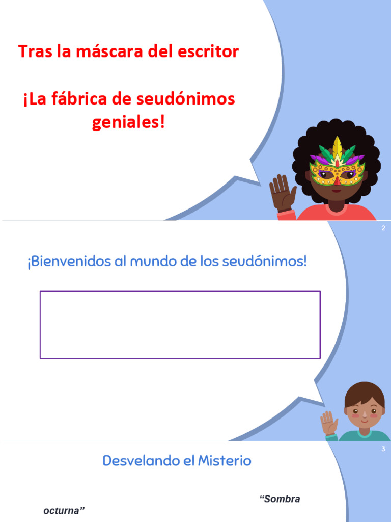 creación de seudónimos | PDF