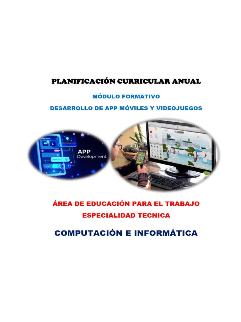Prog. Anual Computación 4to Grado | PDF | Aplicación movil | El pensamiento de diseño