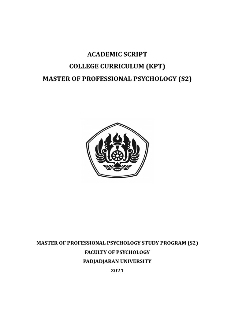 Manuscript Professional Psychology | PDF | Psychology | Psychologist