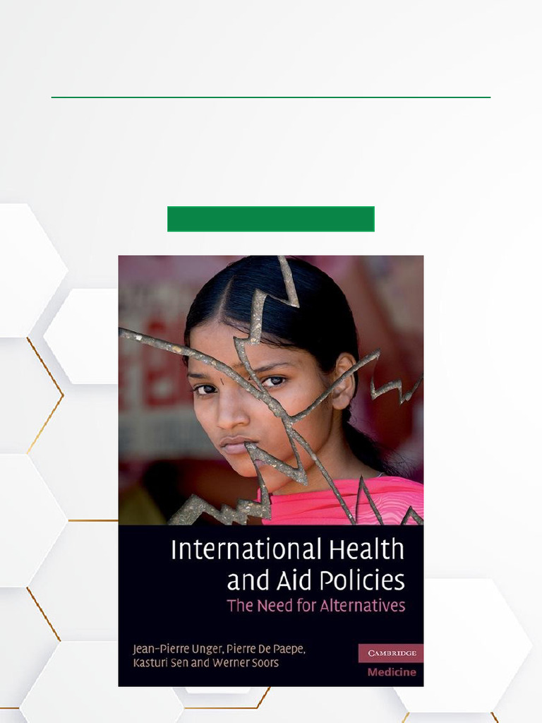 International Health and Aid Policies The Need For Alternatives 1st ...