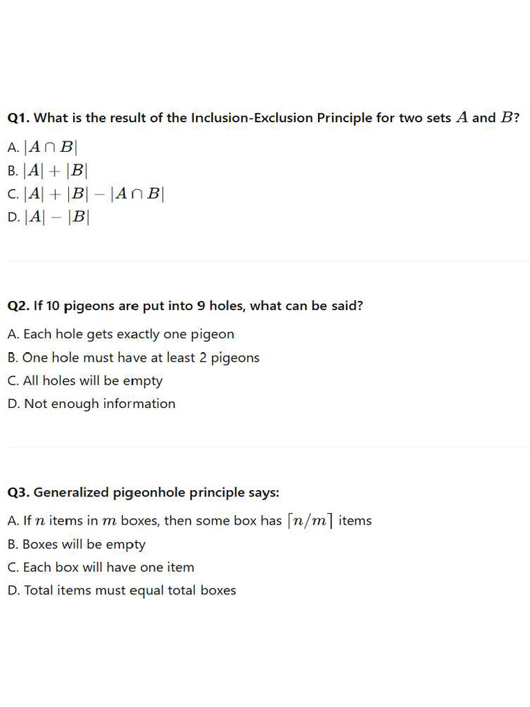 MTH401 Unit - 03 Mock Paper | PDF