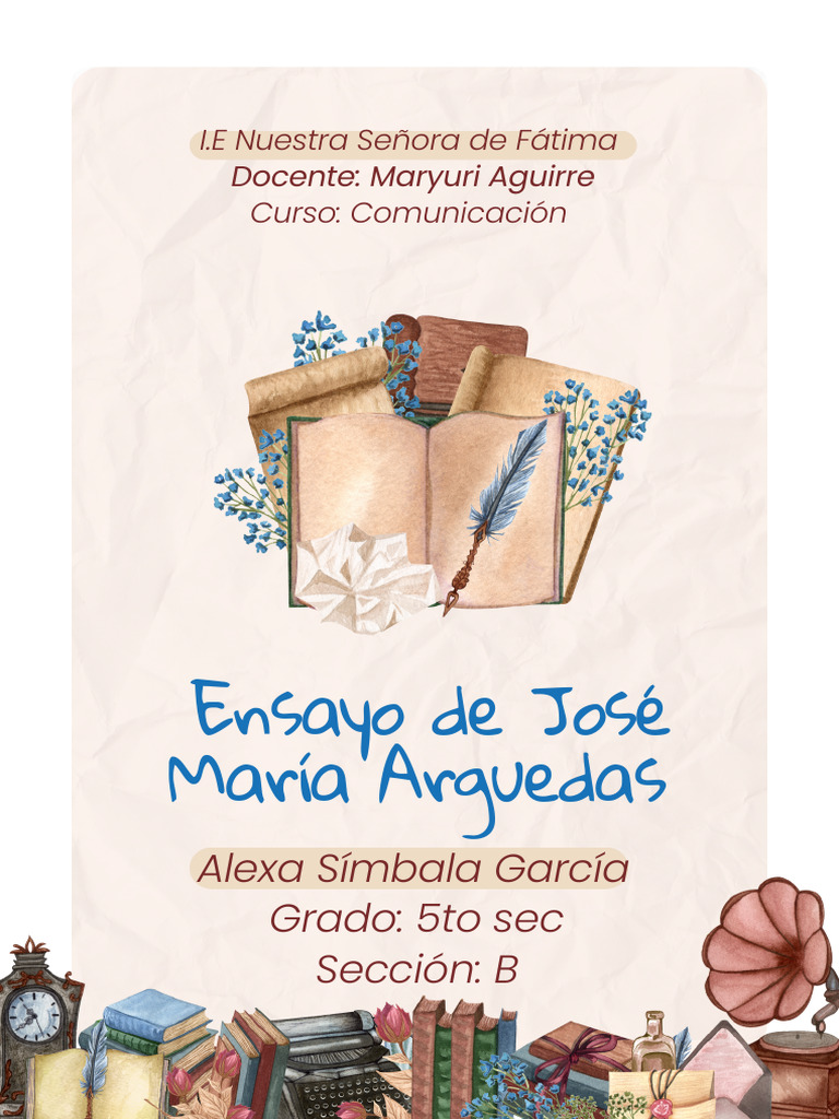 Literature Lesson Project Assessment Cover in Vintage Style - 20250504 ...