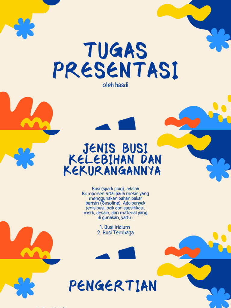 Hasdi Jenis Jenis Busi - 20241029 - 091358 - 0000 | PDF