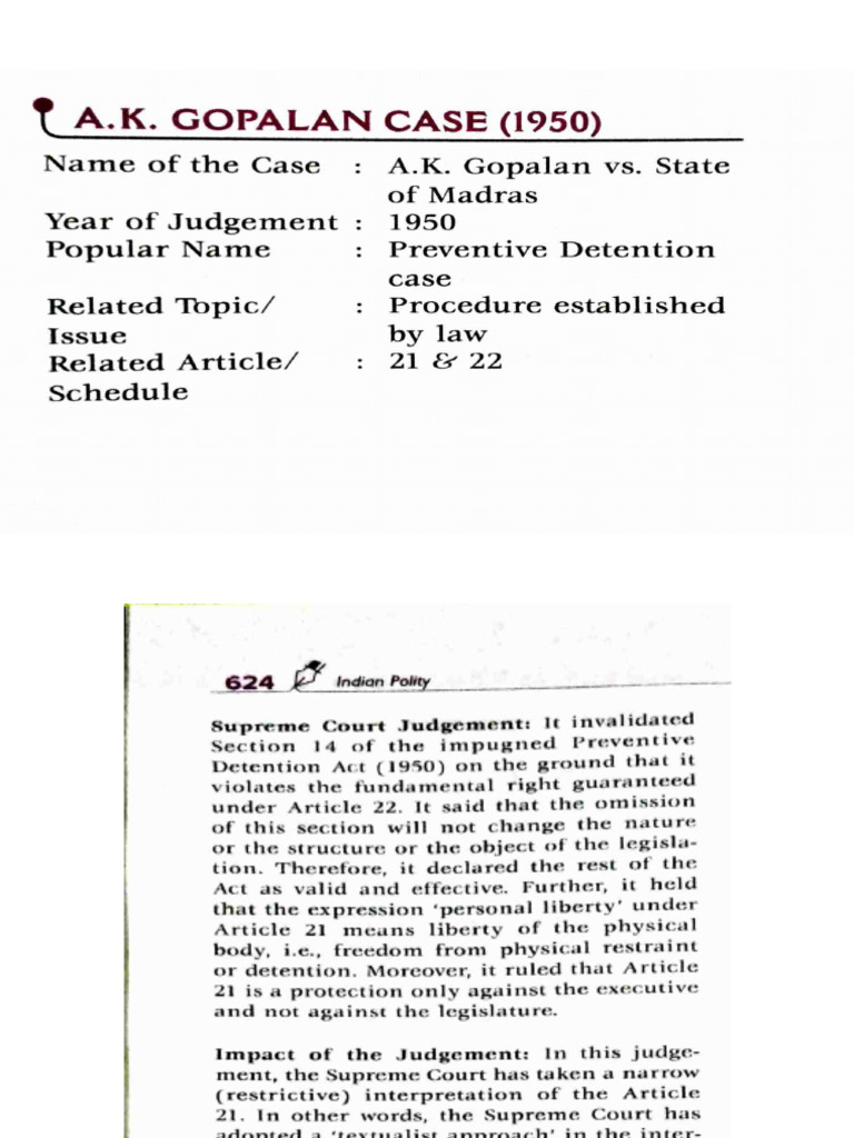 Basic Structure Case Laxmikant | PDF