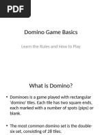 How to Play Dominoes: Step-by-Step Guide | PDF