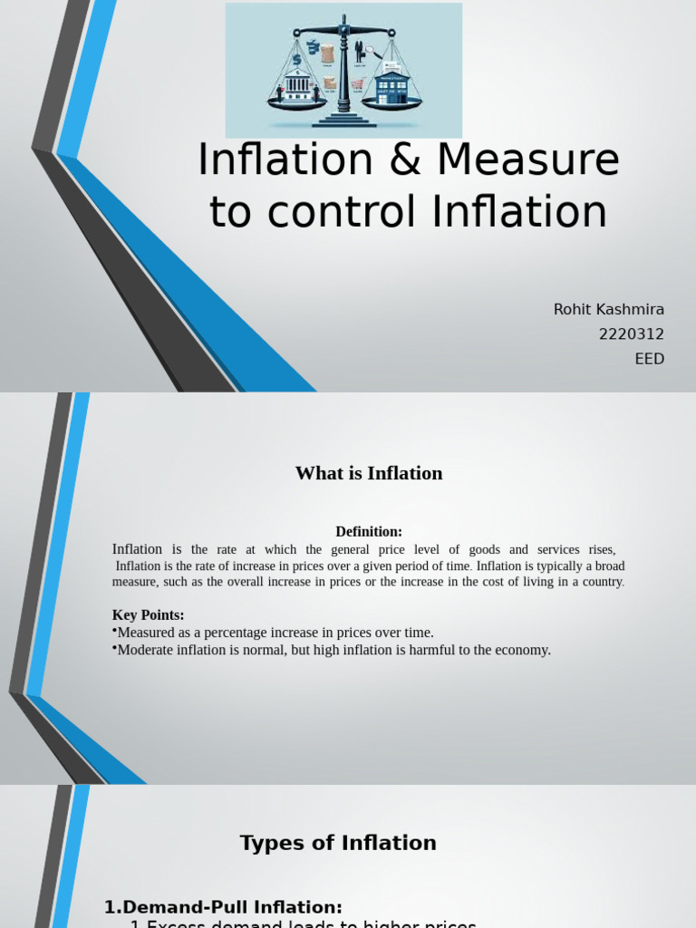 Inflation & measure to control Inflation [Autosaved] | PDF