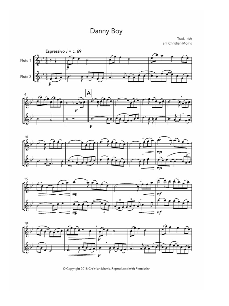 Danny Boy Duet | PDF