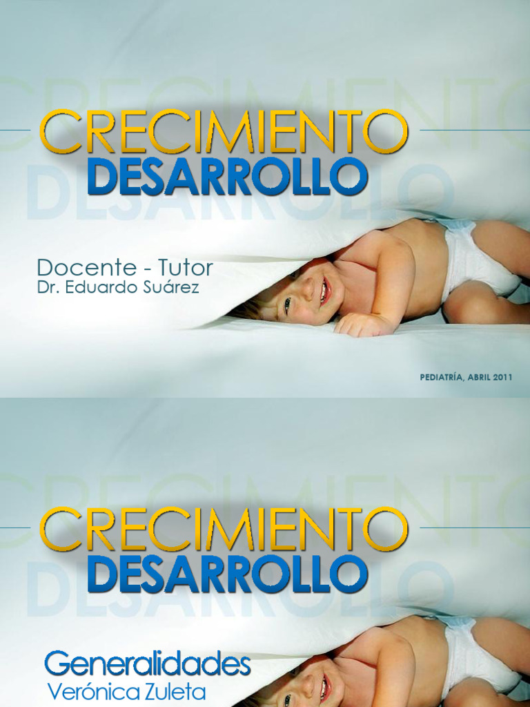 Pediatria - Crecimiento y Desarrollo (L3) | PDF | Pubertad | Pediatría