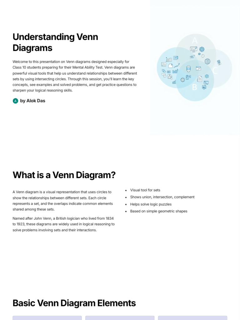 Understanding Venn Diagrams | PDF | Cognitive Science | Cognition