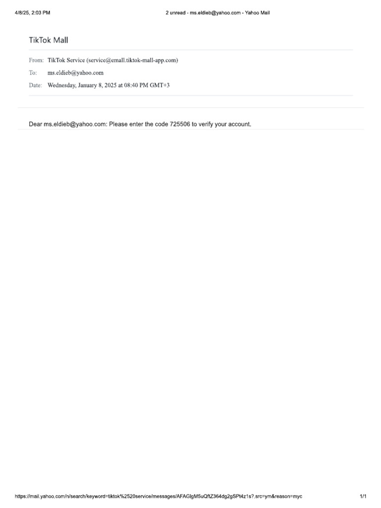 Received Emails From The Platform | PDF