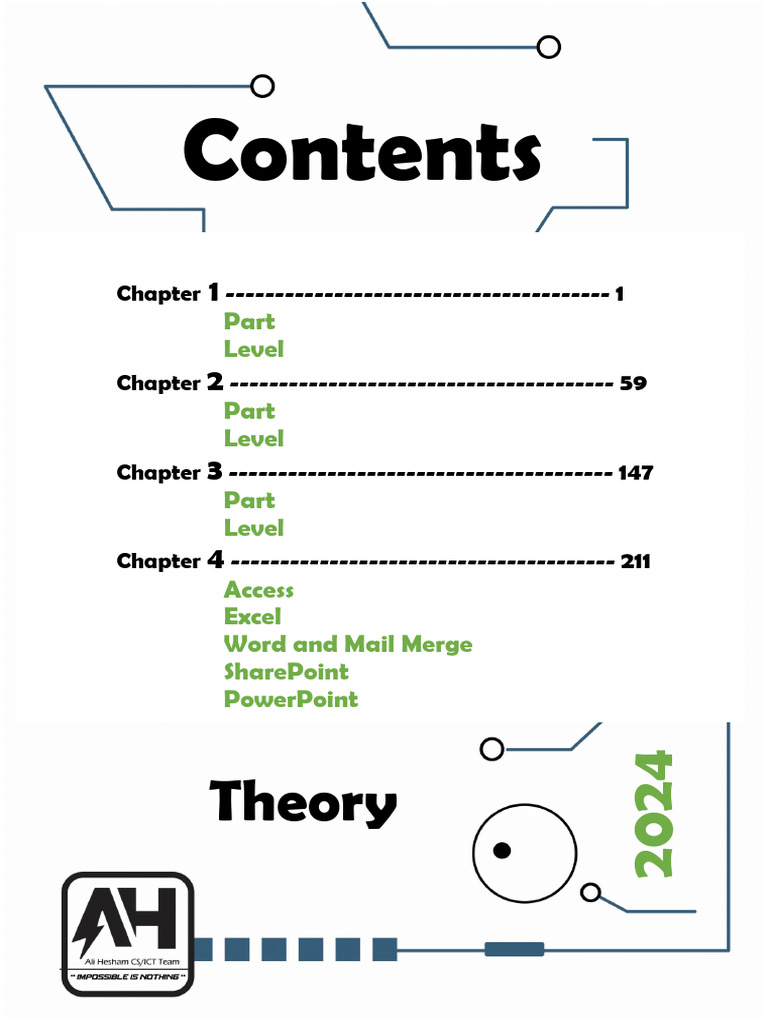 ICT Classifed Paper 1 (2024) Dr. Ali Hesham | PDF | Computer Data Storage | Graphical User ...