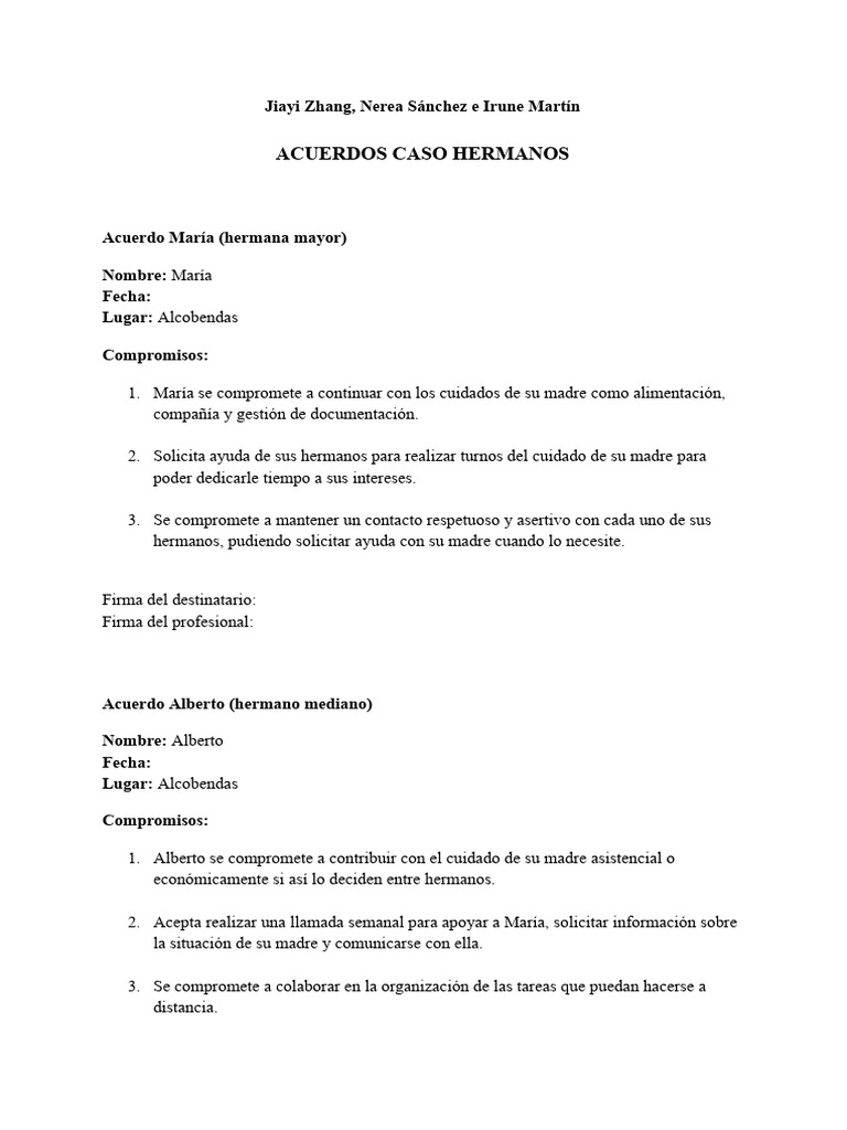 Acuerdos | PDF
