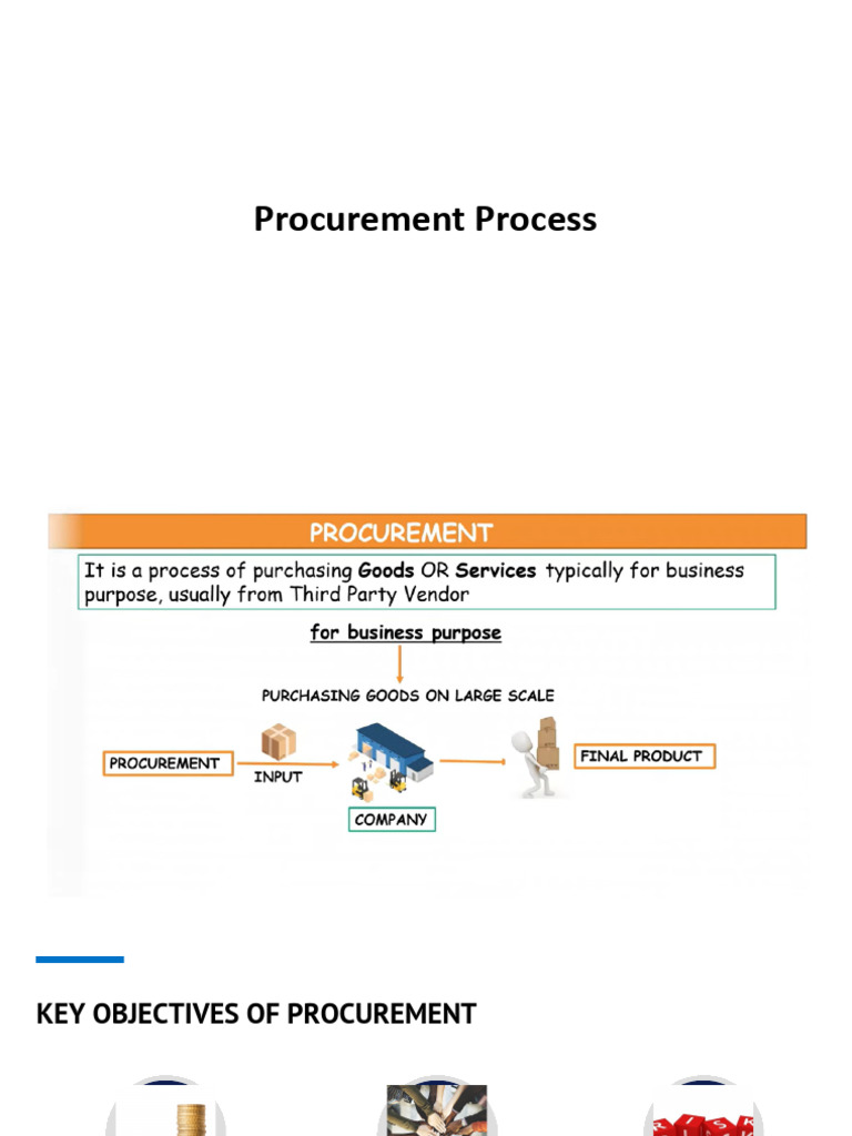 Procurement PPT - April 1 | PDF | Procurement | Supply Chain