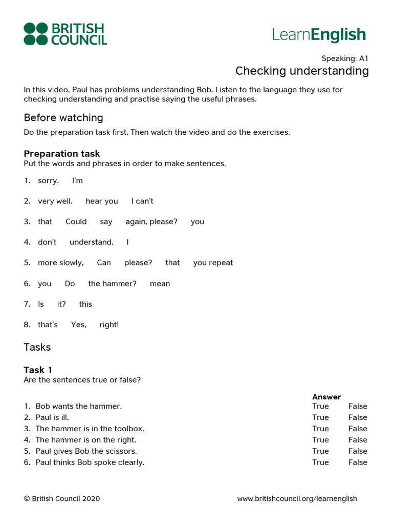 Understanding Phrases for Clarity | PDF