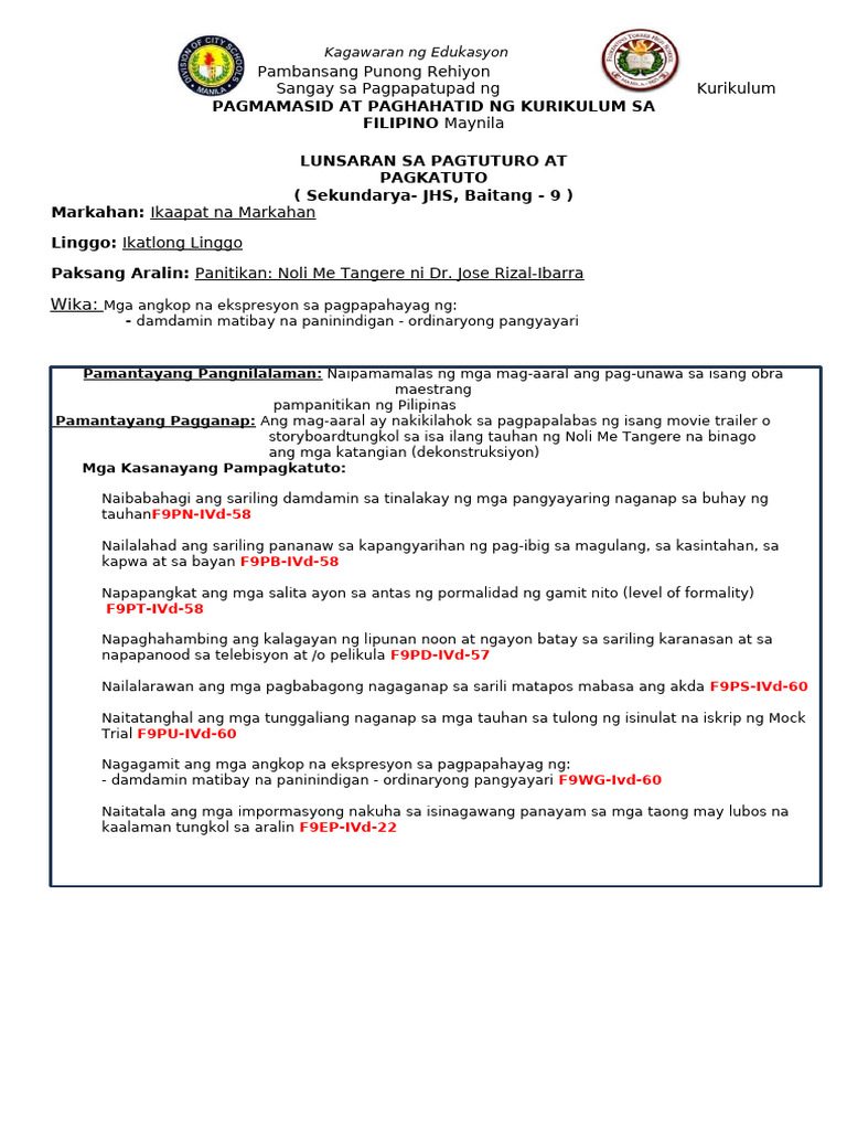 Villejo q4 w3 Ibarra | PDF