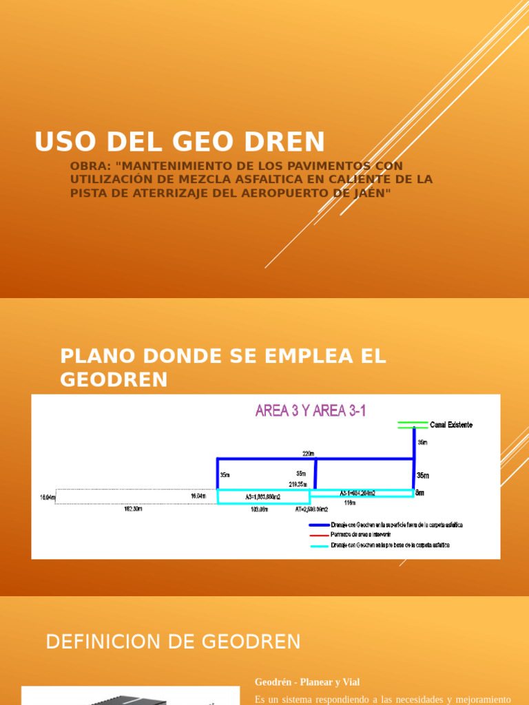 Uso Del Geo Dren | PDF | Filtración