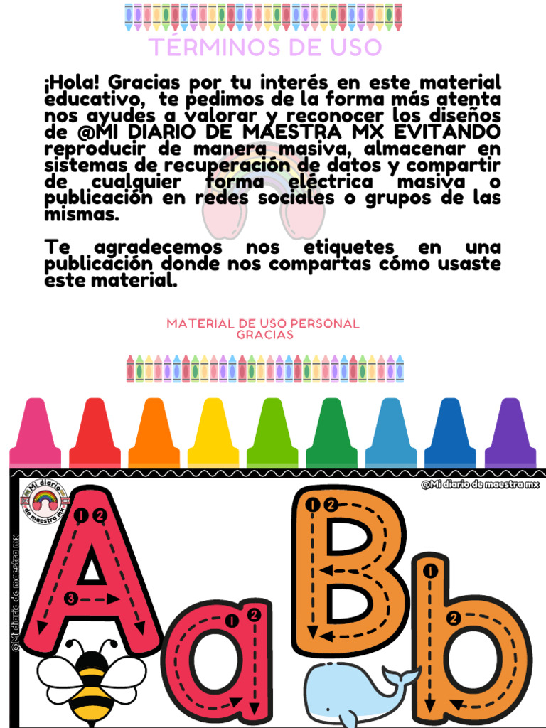 Abecedario Kit Crayolas | PDF