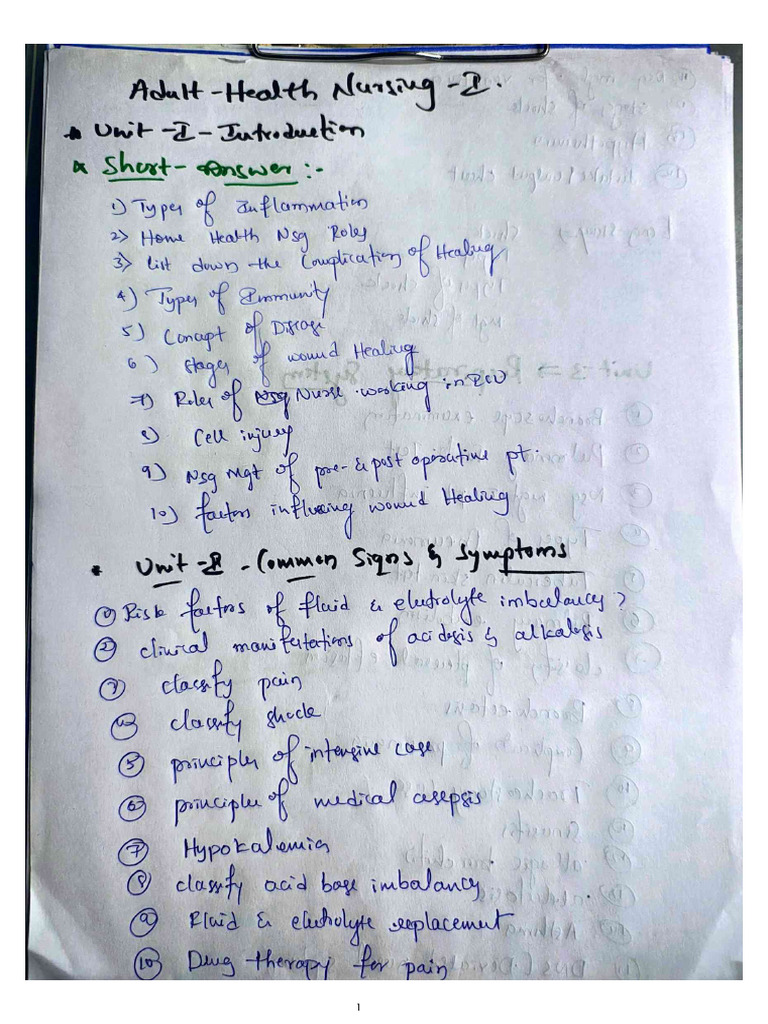 Ahn - 1 Imp Questions | PDF