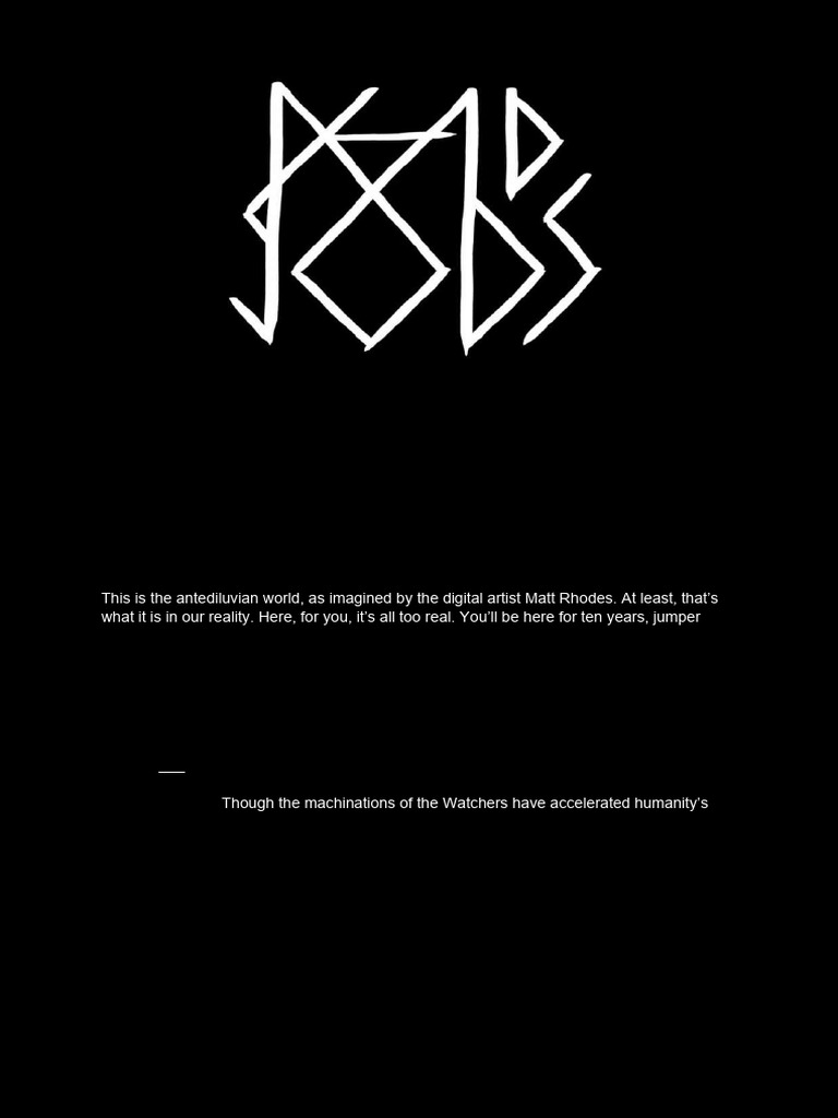 Dead Gods Jumpchain v1 - Compressed | PDF | Watcher (Angel) | Deception