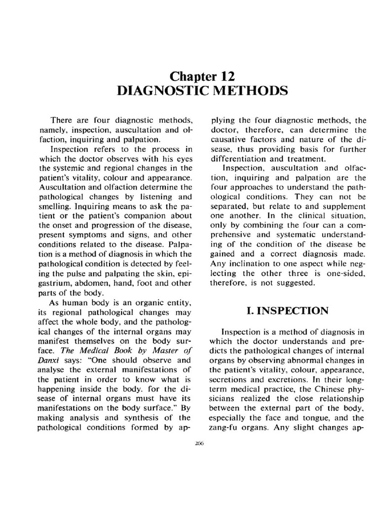 Chapter 12 Diagnostic Methods | PDF | Medical Diagnosis | Abdomen
