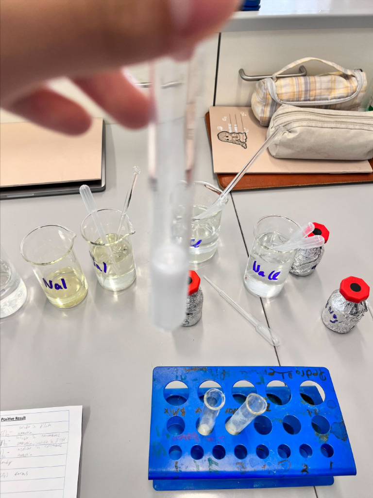 Chemical Tests | PDF