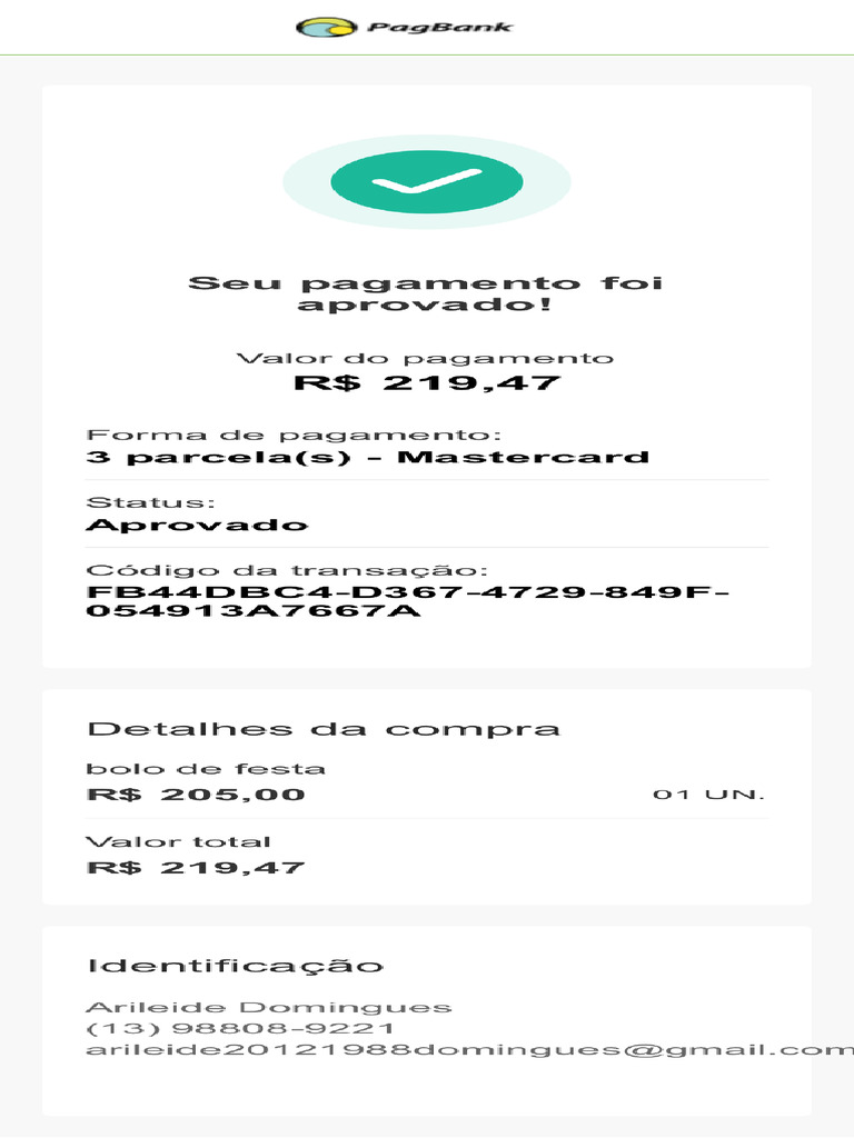 Comprovante-Pagbank 2 | PDF