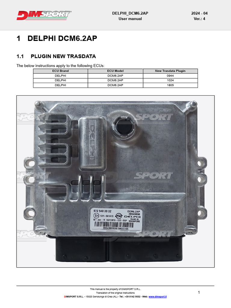 ECUTools_Vietnam_Pinout_Dimsport_Open_Mode_Delphi_DCM6.2AP_JAC | PDF | Manufactured Goods ...