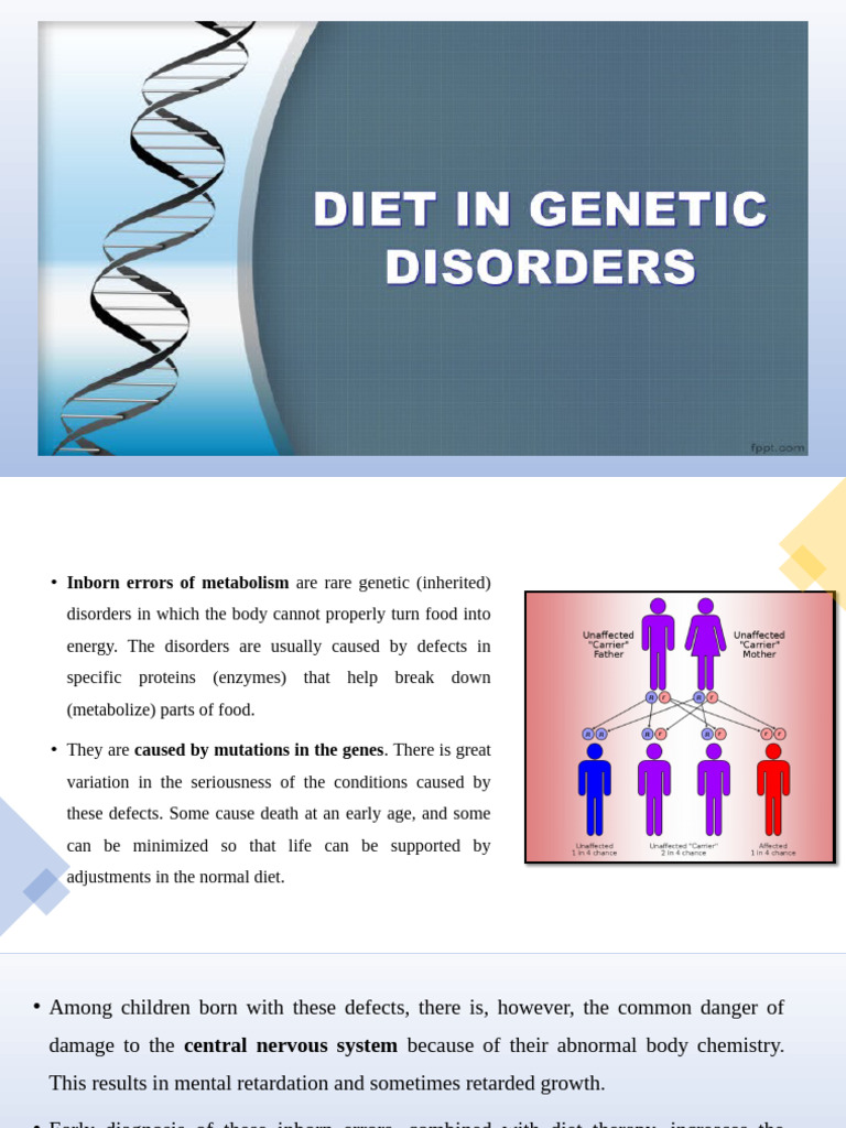 Genetic Disorder | PDF | Genetic Disorder | Phenylalanine