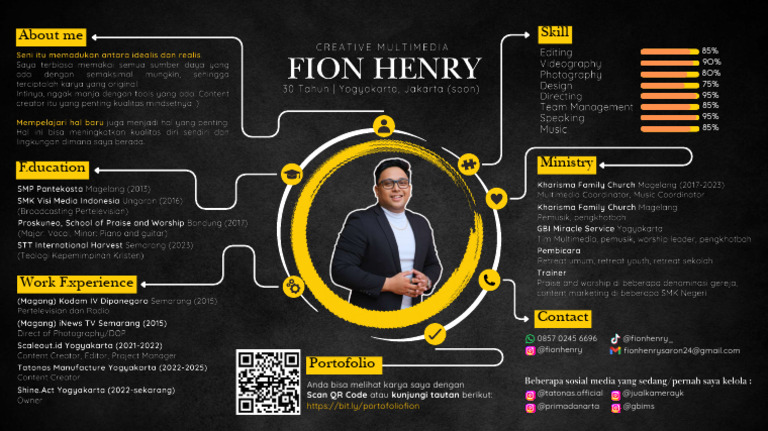 CV2025 Fion Henry | PDF