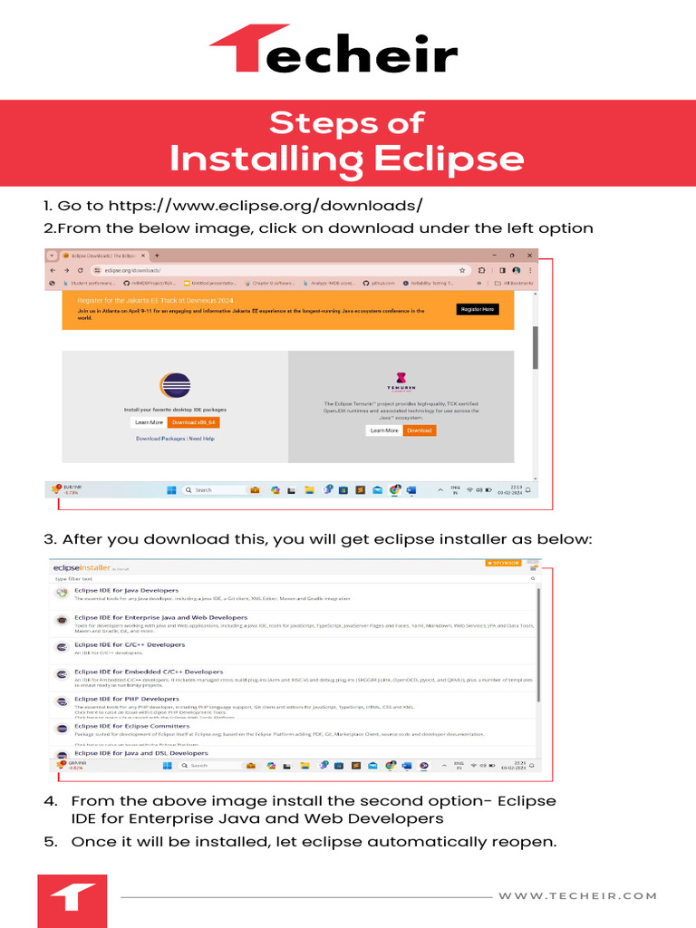 Install Eclipse | PDF