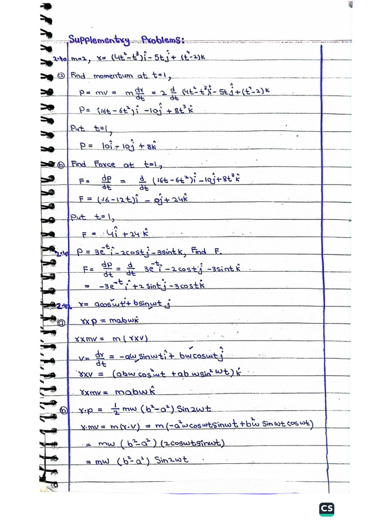 Supplementary Problems | PDF