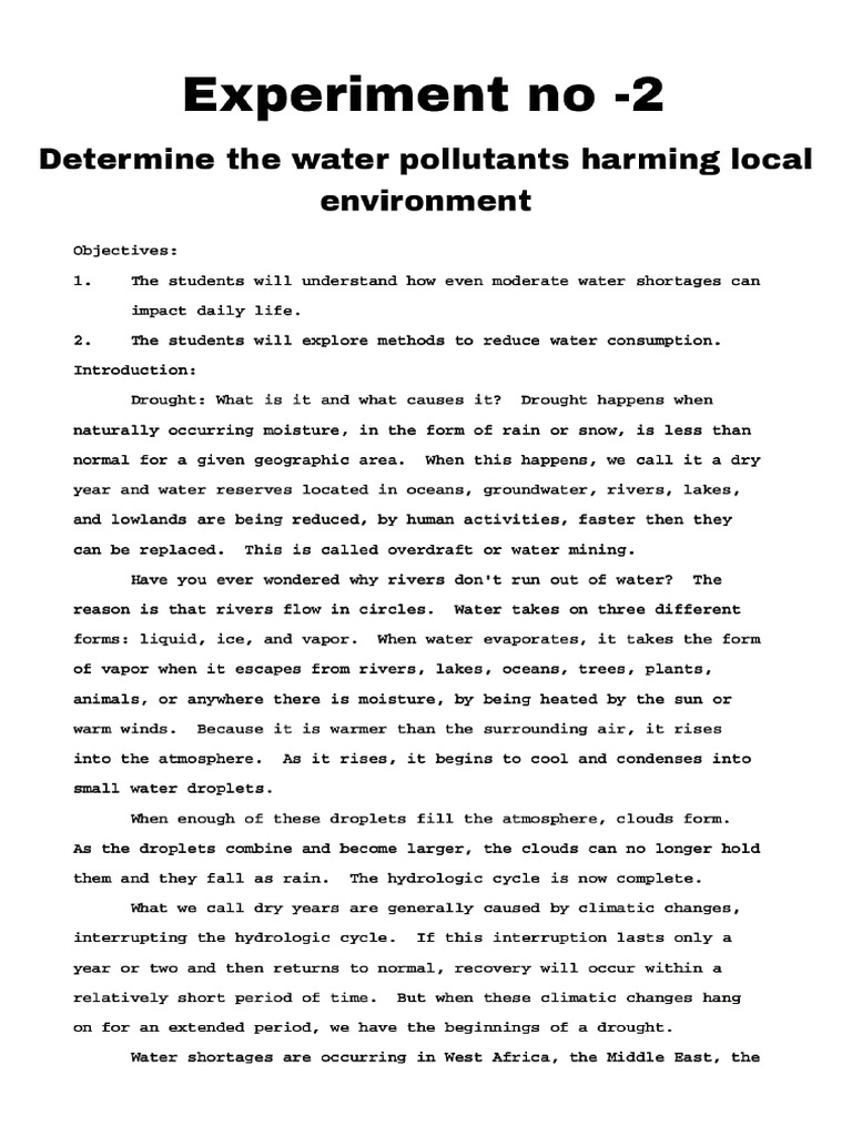 Experiment No 2 Pdf