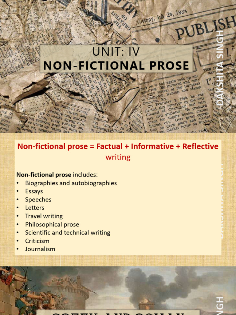 Non Fictional Prose Notes by Dakshita Singh | PDF | Samuel Johnson ...