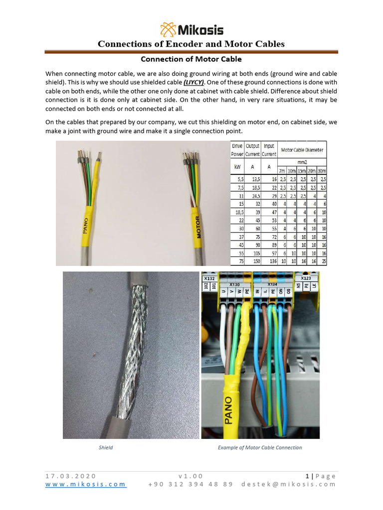 1 - Connecting Motor and Encoder | PDF