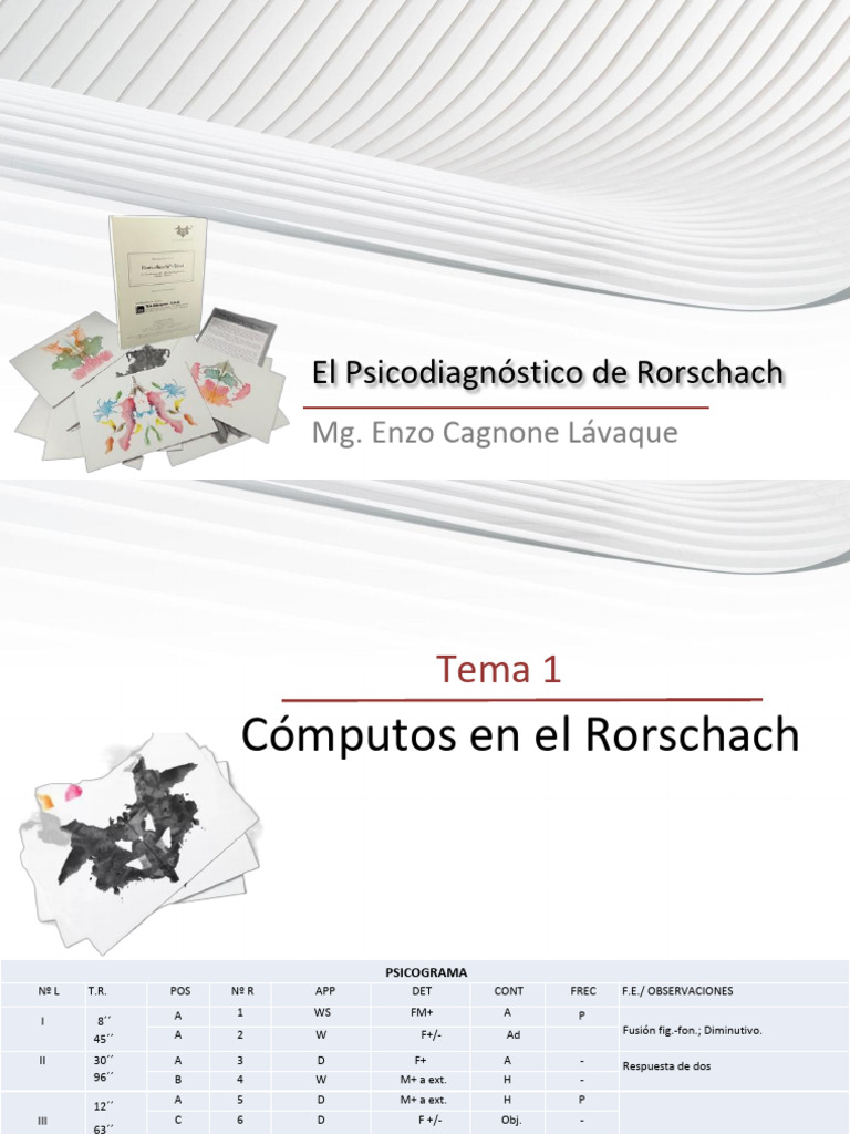 Clase de Cómputos | PDF