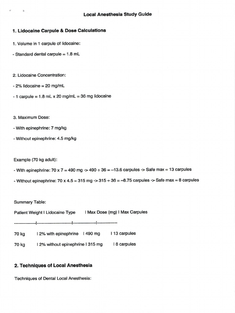 LA Study Guide | PDF