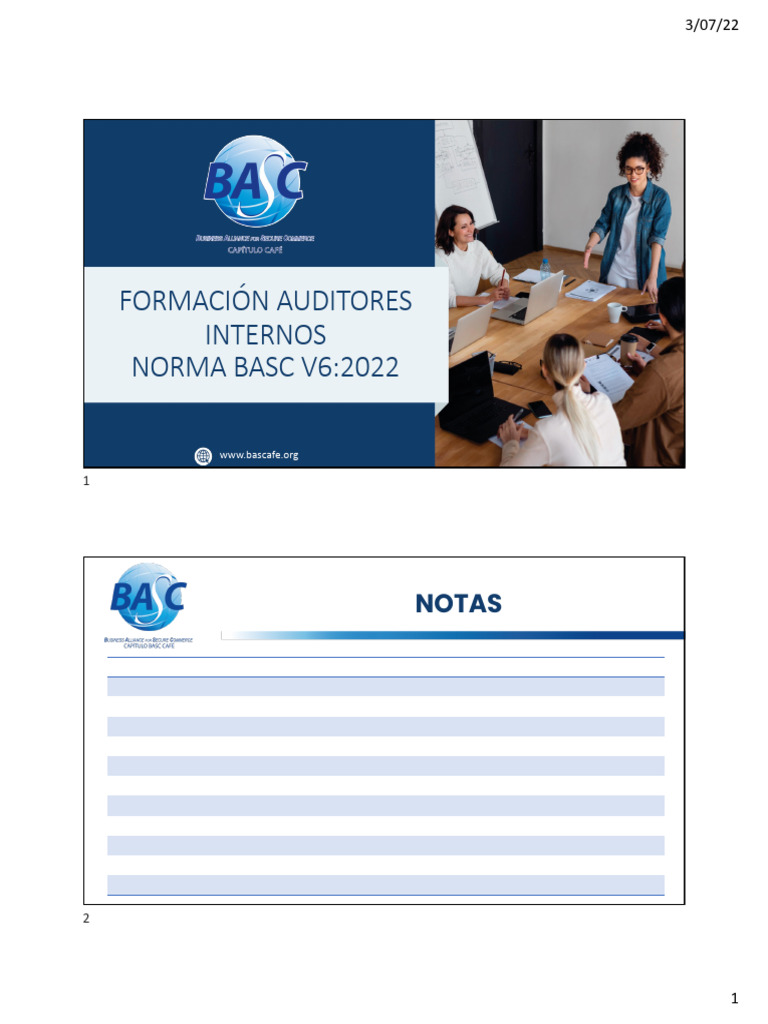 Diapositivas MoÌ Dulo 3 - Parte 1 - VersioÌ N Notas | PDF | Auditoría