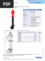 Clow Wet Barrel Fire Hydrants Overview | PDF | Valve | Fire Engine