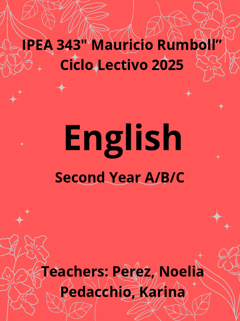 Cuadernillo 2do 2025 Complete | PDF