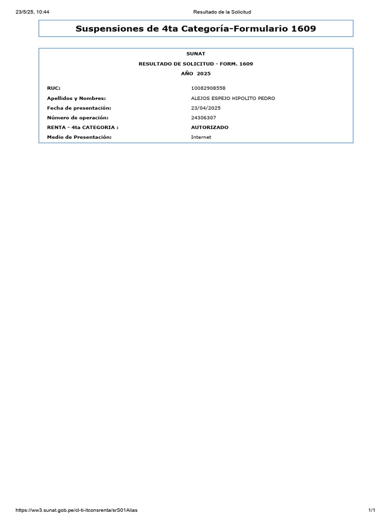 Suspension de 4ta-Pedro Alejos | PDF