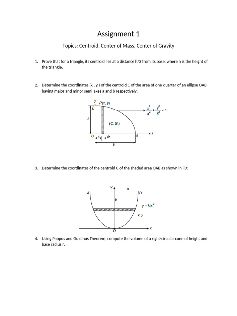 Centroid Assignments | PDF