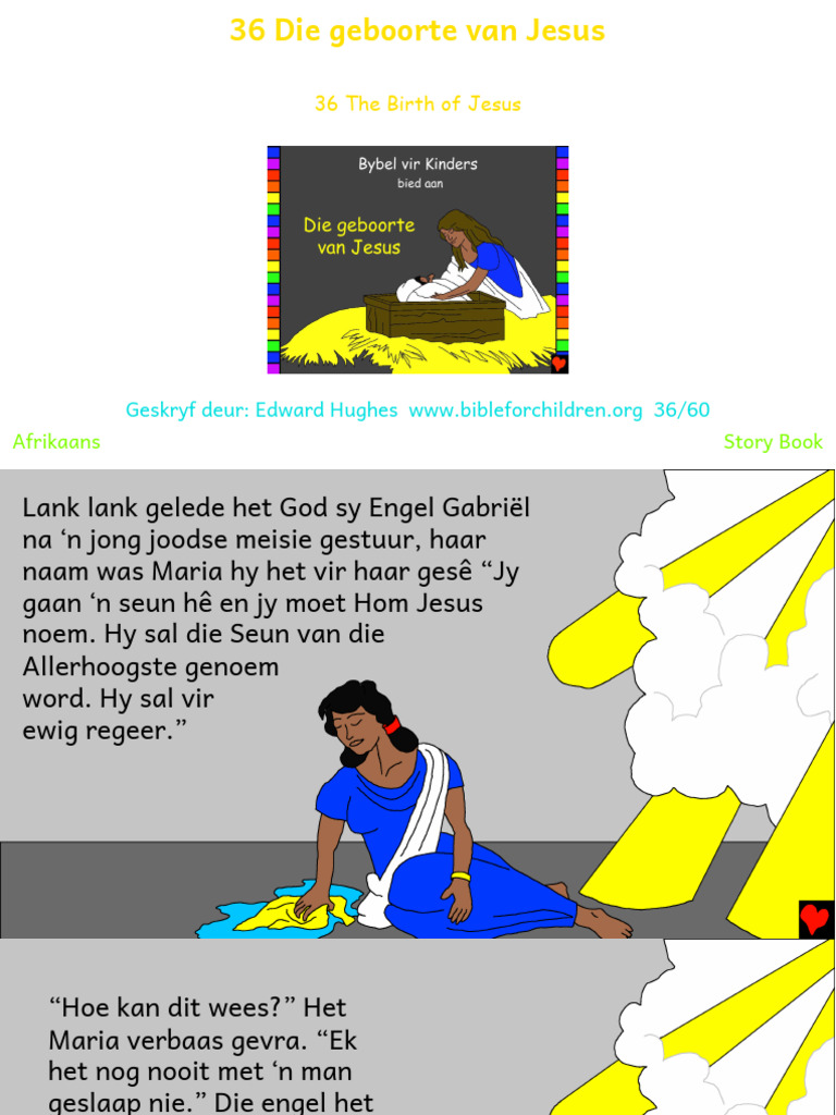 36 Die Geboorte Van Jesus | PDF