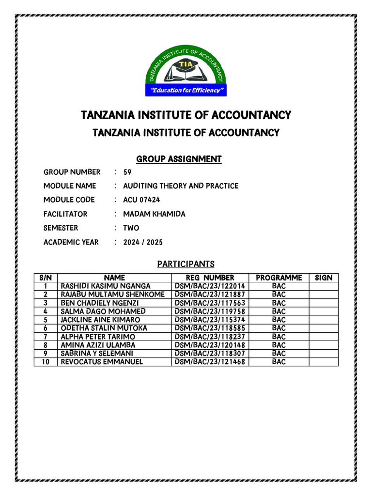 Group 59 Coverpage | PDF