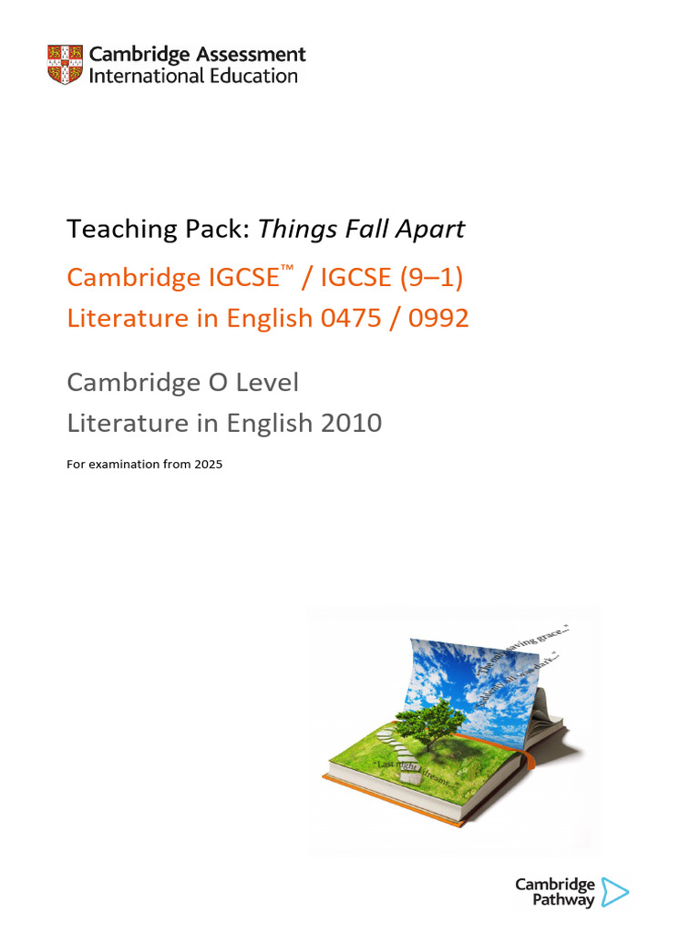 Things Fall Apart Teaching Resource | PDF