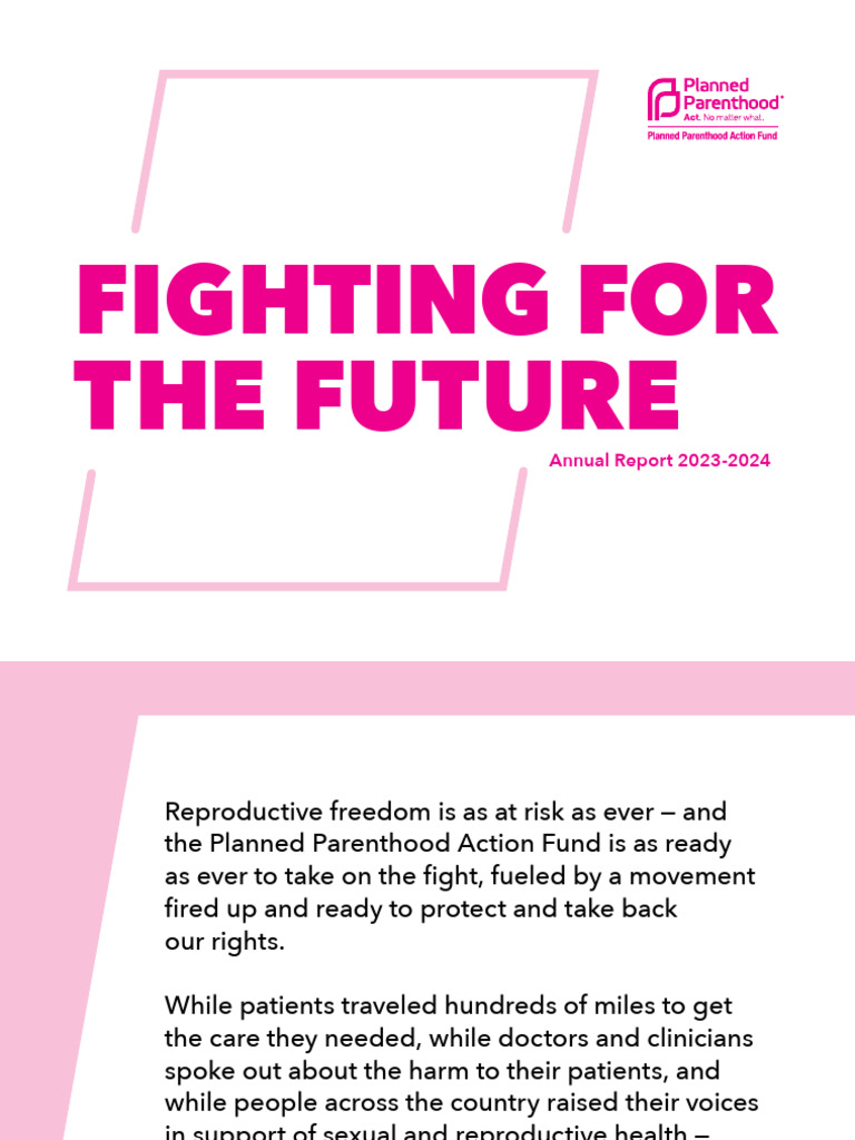 2024 PPAF Annual Report c4 Digital | PDF | 501(C) Organization | Planned Parenthood
