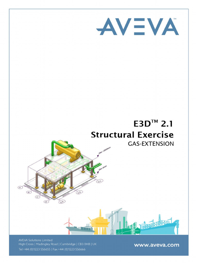 E3D 2.1 (Familiarisation) - Structural Training NEW | PDF | Button (Computing) | Beam (Structure)