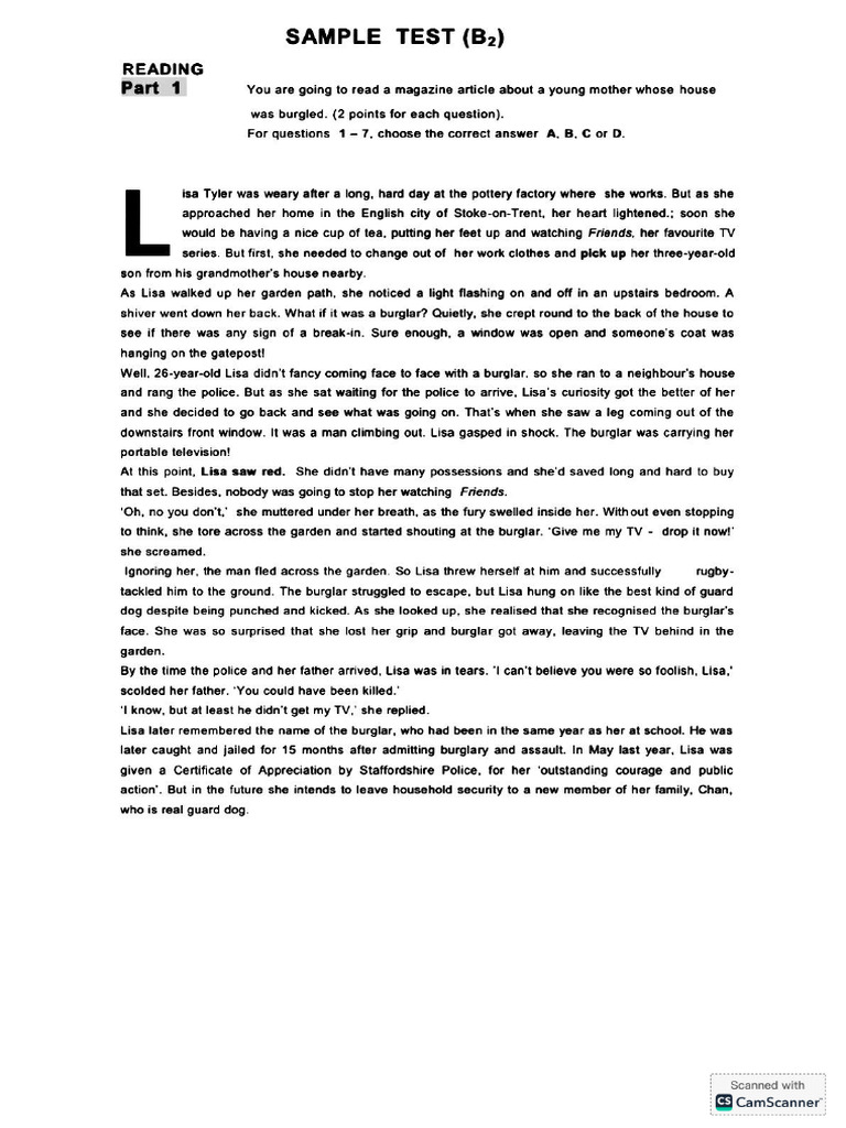 Reading First b2 | PDF